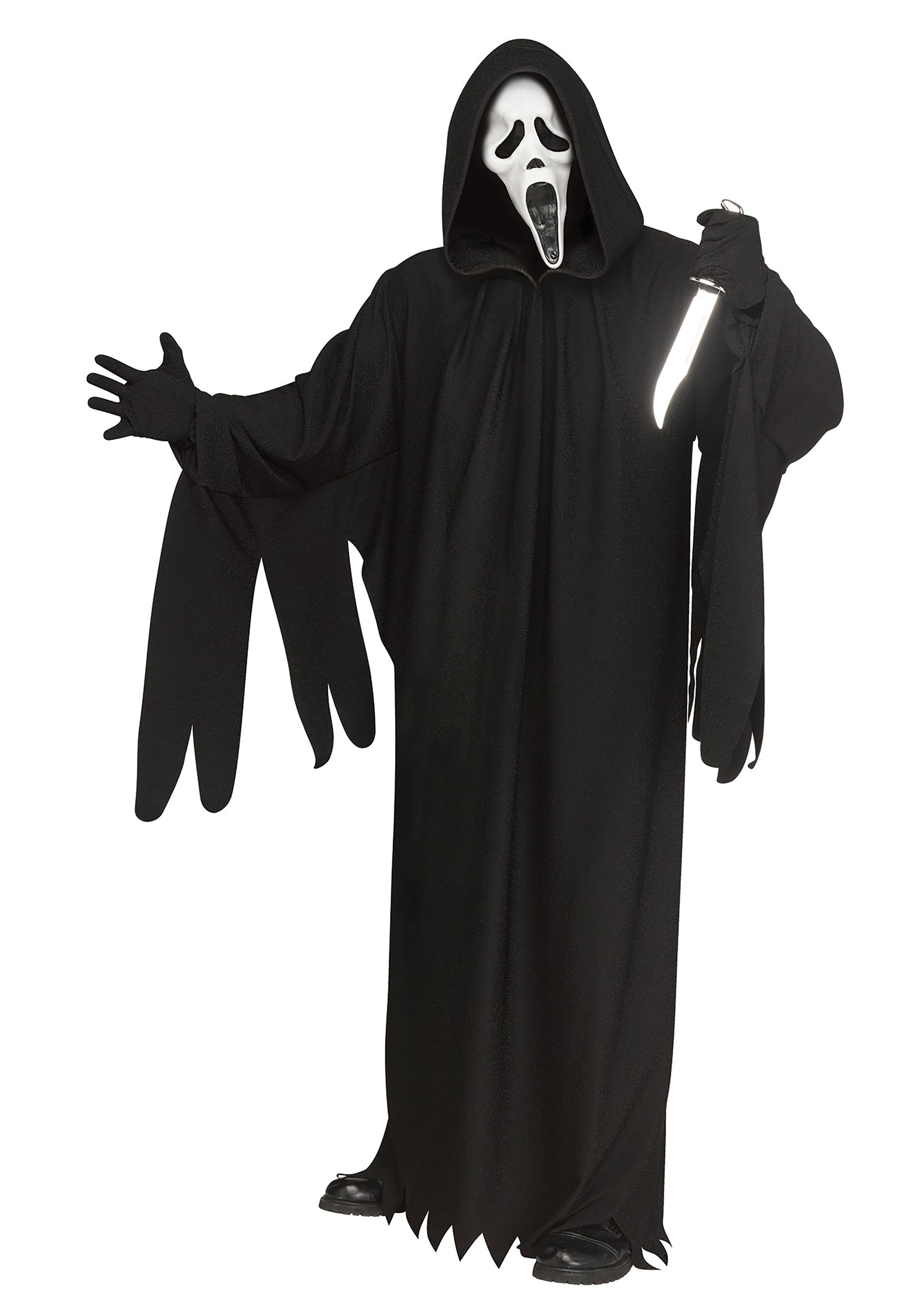 Adult Ghost Face 30th Anniversary Costume | Scream Costumes