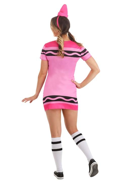Tickle Me Pink Women's Crayola Crayon Costume