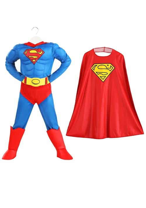 Kids Classic Superman Deluxe Costume | Superman Costumes