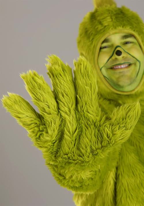 Dr. Seuss Grinch Plus Size Open Face Costume | The Grinch Costumes