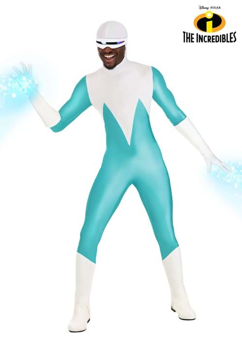 Disney and Pixar The Incredibles Deluxe Frozone Costume for Men ...