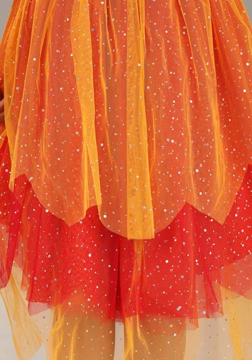 Girl's Red Phoenix Costume Dress