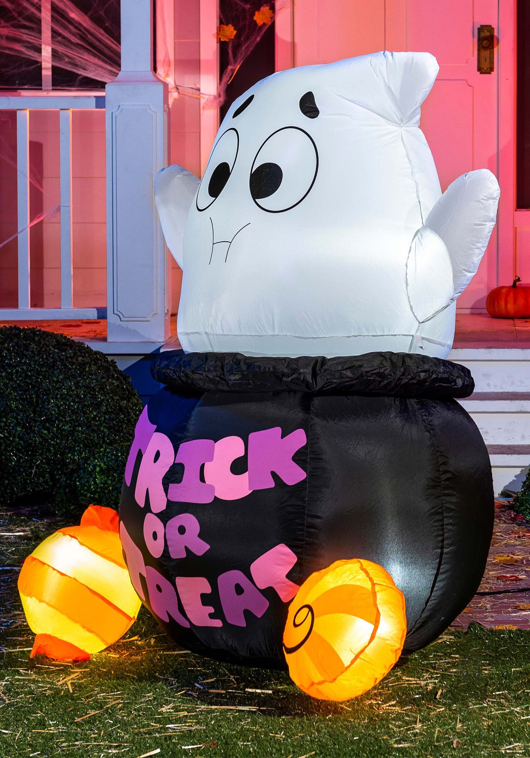 5Ft Tall Inflatable Gluttonous Ghost Decoration
