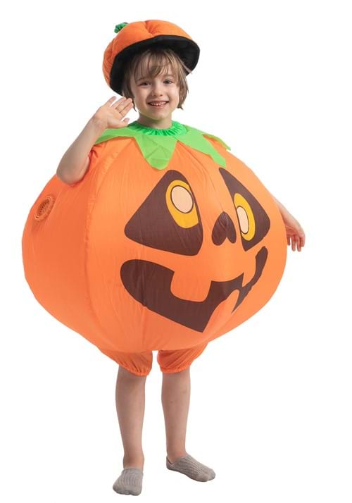 Inflatable Pumpkin Kid's Costume | Inflatable Costumes