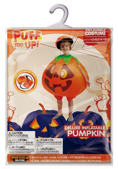 Inflatable Pumpkin Kid's Costume | Inflatable Costumes