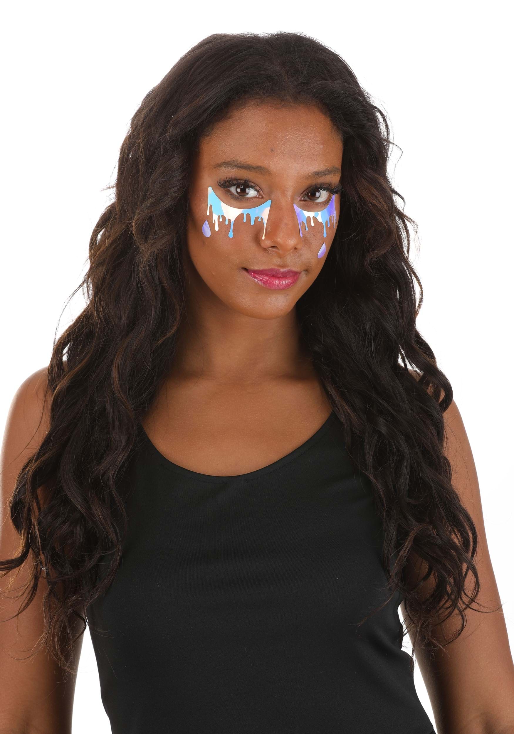 Cry Baby Electric Opal Holographic Face Decals