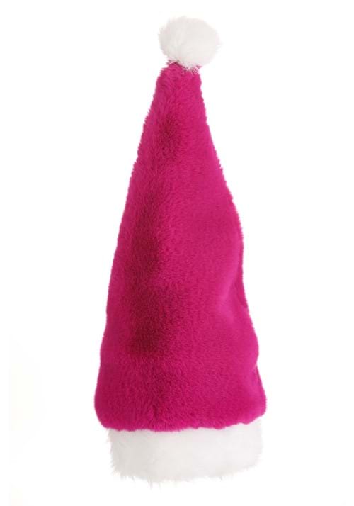 Extra Long Pink Santa Hat