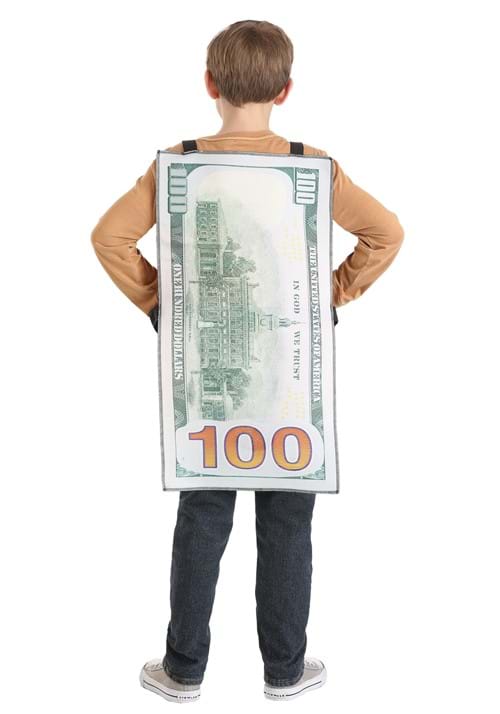 Child 100 Dollar Bill Costume | Money Costumes