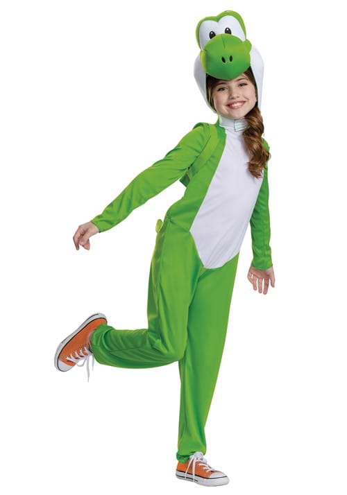 Kid's Super Mario Brothers Yoshi Costume | Nintendo Halloween Costume