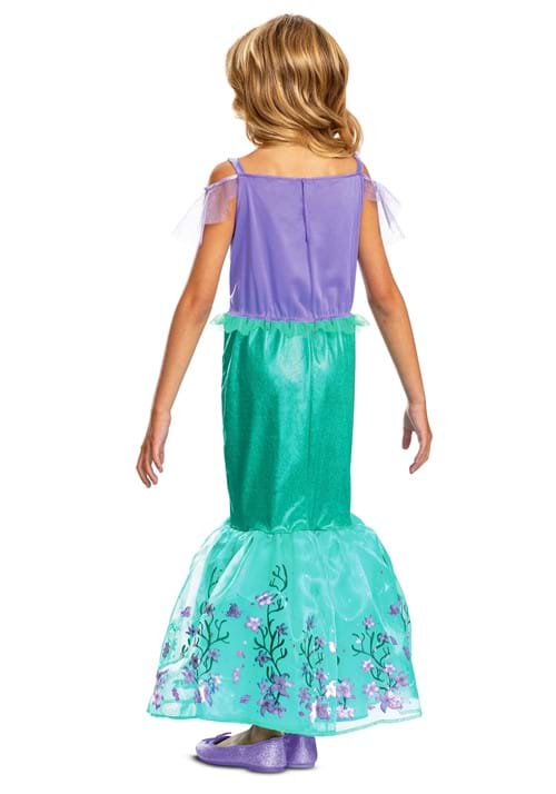Little Mermaid Child Deluxe Ariel Costume Dress | Disney Princess Costumes