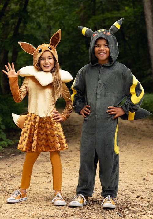 Child Deluxe Pokémon Eevee Costume | Kid's Pokemon Costumes