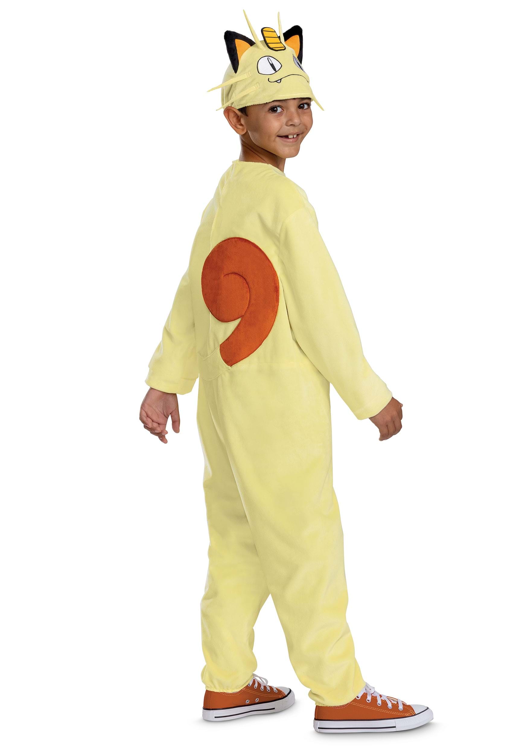 Child Deluxe Pokémon Meowth Costume | Pokemon Costumes
