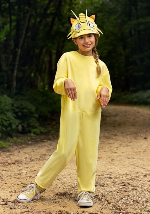 Child Deluxe Pokémon Meowth Costume | Pokemon Costumes