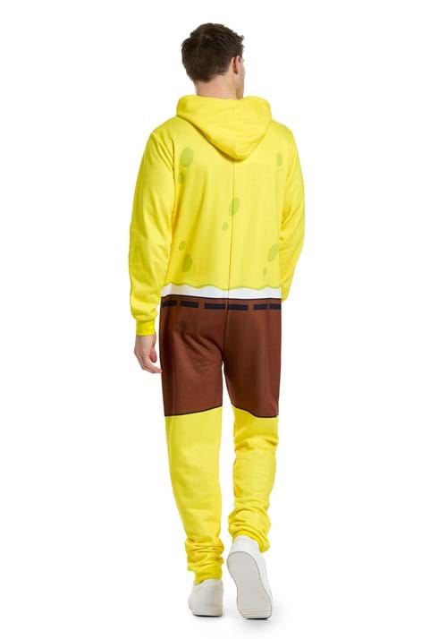 Adult SpongeBob SquarePants Costume SpongeBob Onesie | SpongeBob Costumes