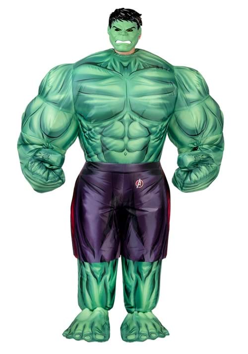 Marvel Inflatable The Incredible Hulk Adult Costume | Marvel Costumes