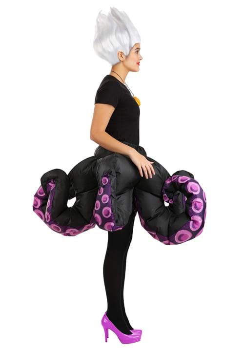 Ursula Inflatable Short Skirt and Necklace Women's Costume | Disney ...