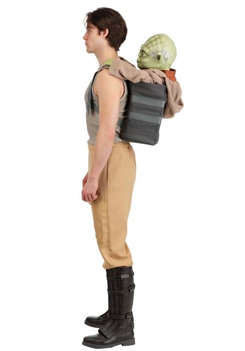 Deluxe Men's Star Wars Luke Skywalker with Yoda Costume | Star Wars ...