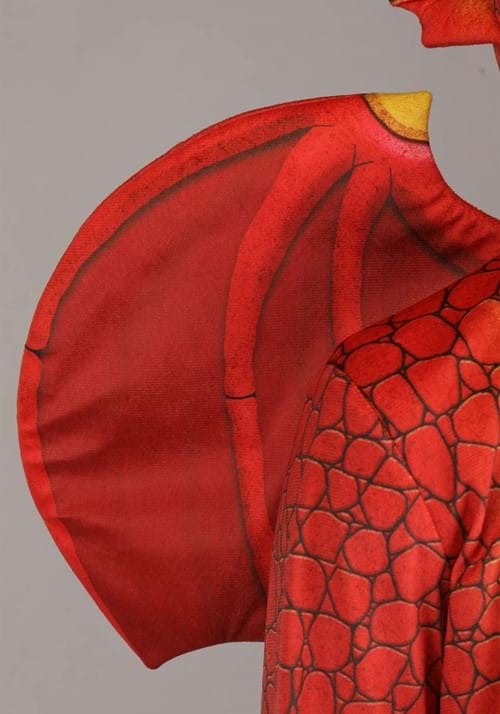Deluxe Red Dragon Adult Costume | Storybook Costumes