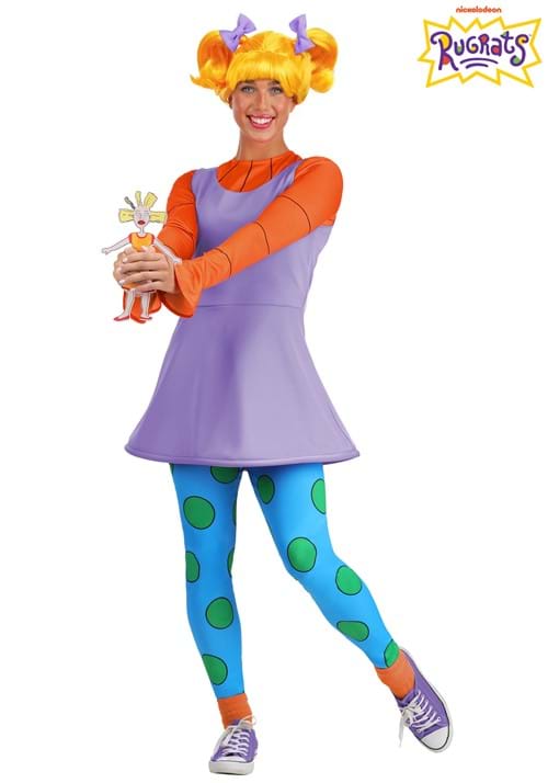 Nickelodeon Rugrats Angelica Costume for Women | Nickelodeon Costumes