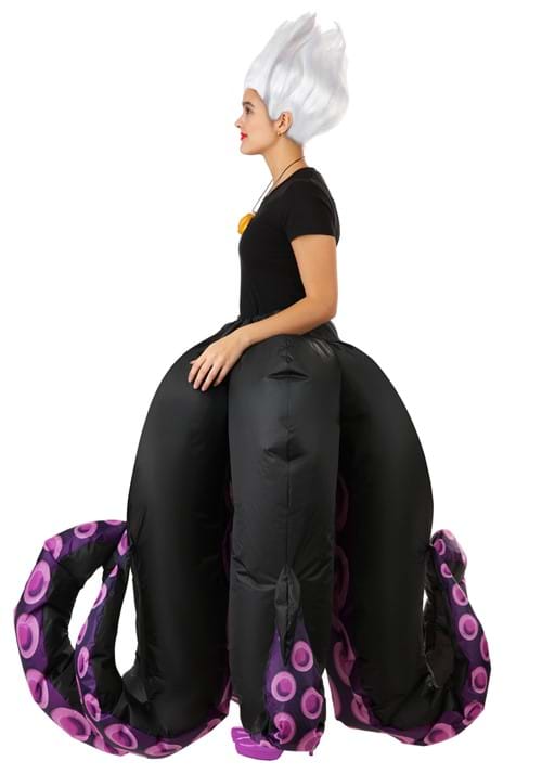 Ursula Inflatable Long Skirt and Necklace Women's Costume | Disney Costumes