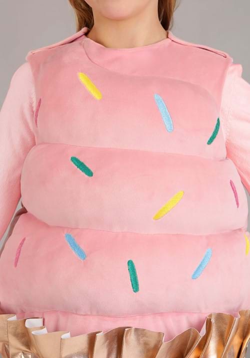 Pink Cupcake Girl's Costume | Food Costumes