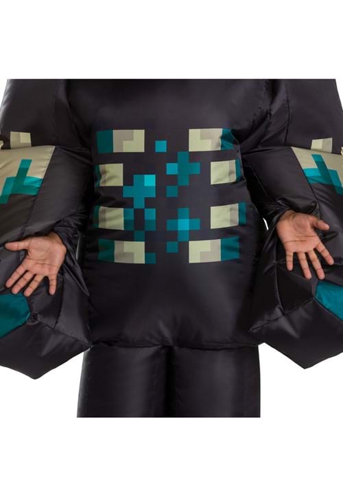Kid's Inflatable Minecraft Warden Costume | Minecraft Costumes