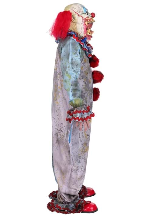 Light Blue Carousel Clown Adult Costume with Tooth Fairy Mask | Clown ...