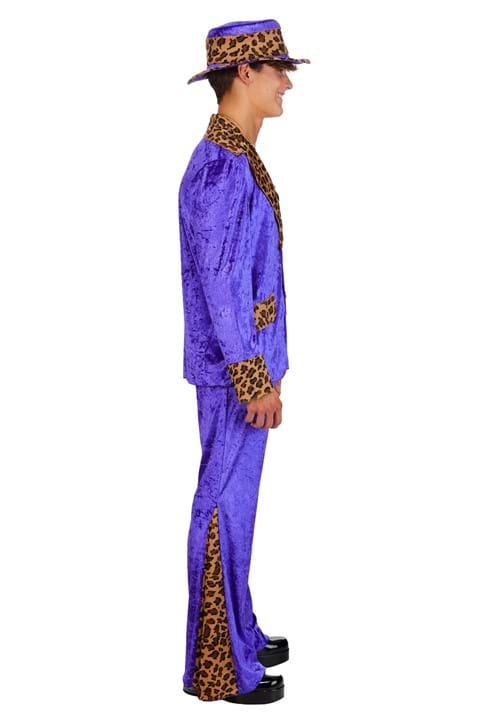 Economy Purple Pimp Men's Costume | Pimp Costumes