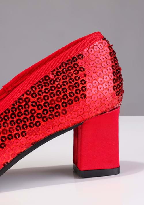 Red Sequin Women's Costume Shoes | Costume Accessories